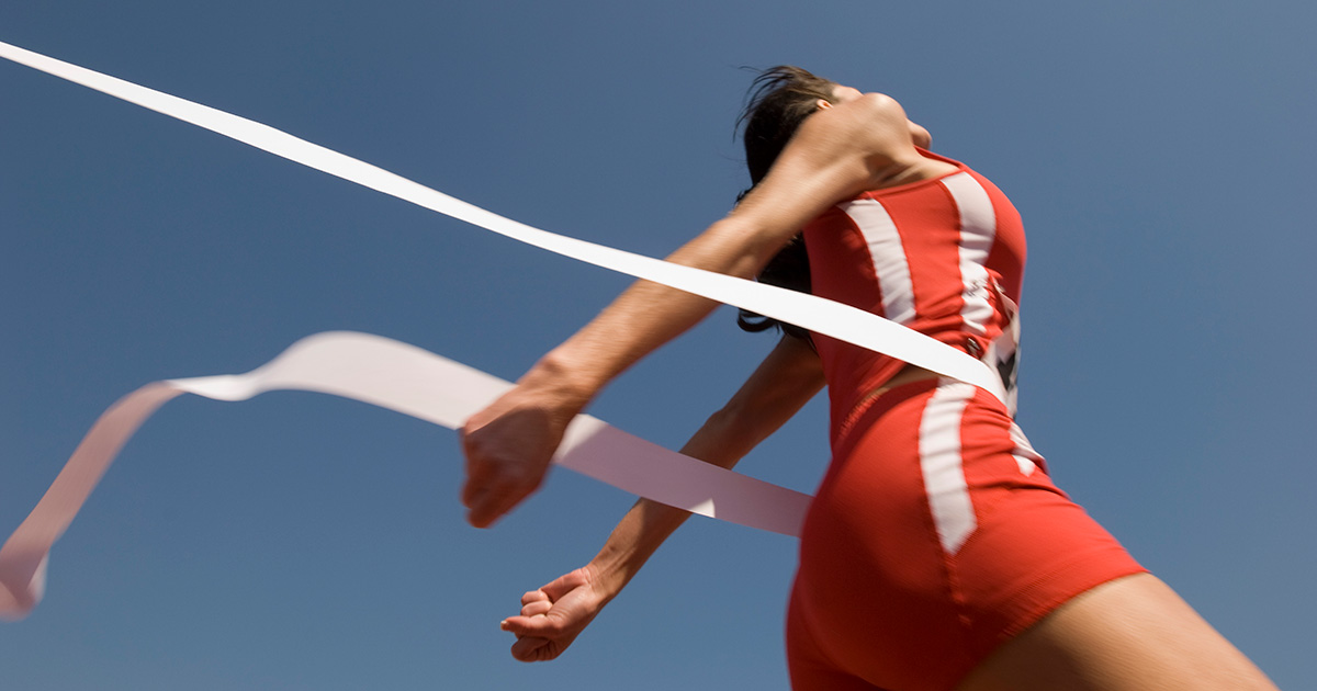 Crossing The Finish Line